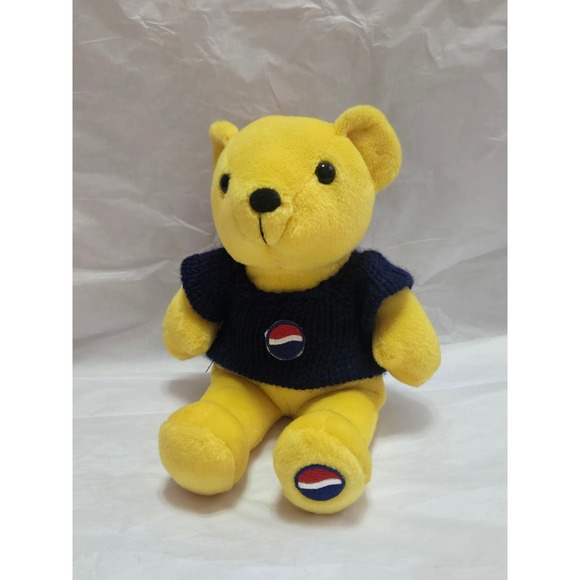 Pepsi Cola | Toys | Vintage Pepsi Cola Bear 3 Dart Flipcards Plush Toy ...